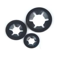 China m2 Internal Tooth Star Lock Spring Quick Washer Push On Speed Nut Assortment for sale