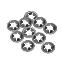 China M6 Starlock Retaining Washer 5.5mm Id 16mm Od Push On Lock Speed Clip for sale