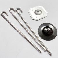 China Easy Installation Bird Guard Solar Panel Wire Clips Self Locking Washer Type for sale