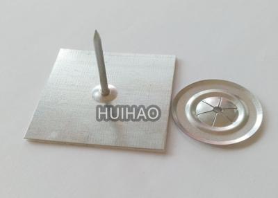 China Insulation Fasteners Mild Steel Self Adhesive Stick Pins For Rock Wool for sale