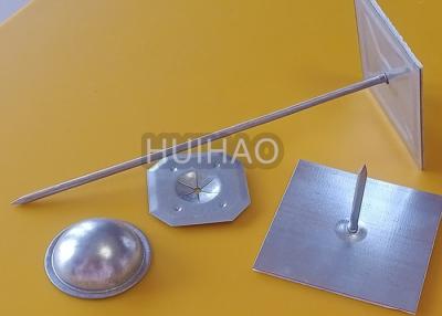 China 12 Ga Self Adhesive Insulation Pins 1-1/4 In Galvanized Steel for sale