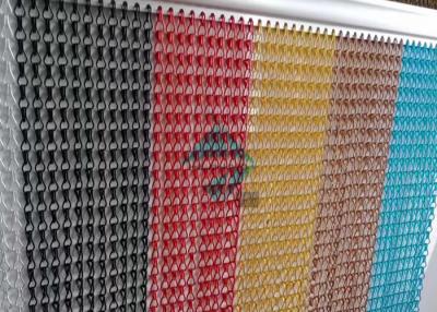 China Anodized Aluminum Door Chain Fly Curtain With Different Colors for sale