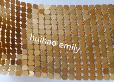China Aluminum Fashion Metallic Flake Fabric Drapery With Various Colors for sale
