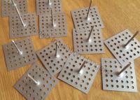 China Steel Perforated Base  Insulation Pins Fix Insulation Rough Surface12Ga Dia 63.5mm for sale