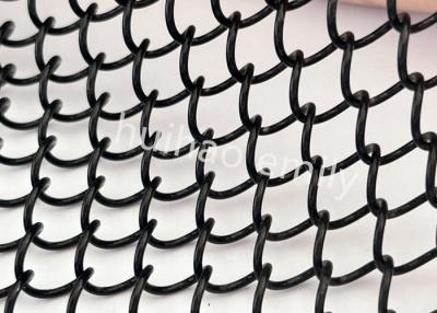 China Architectural Aluminum Metal Coil Drapery Mesh For Shopping Malls for sale