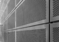 China Aluminum Perforated Screen Facade With Round / Slot Hole Or Hexagonal Hole for sale