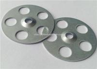 China Underfloor Heating Insulation Metal Fixing Washers 36mm - 100 PK for sale