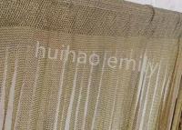 China Stainless Steel 7mm Ring Mesh Chain Mail Curtain With Fringing for sale