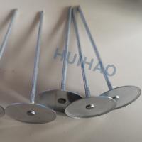 China 2.7 X 70 Mm Capped Insulation Weld Pins With Bevel Edge Washer for sale