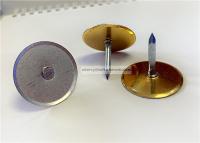 China 3.4mm Cupped Head Capacitor Discharge Weld Pins For Metal Air Duct Insulation for sale