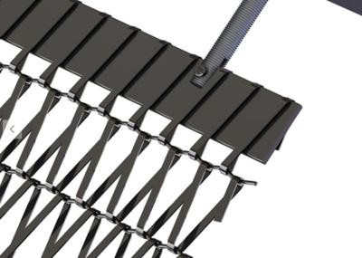 China Architectural Metal Screen Fixing Systems Fit Woven , Perforated , Expanded Metal for sale