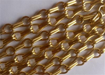 China Decorative Hanging Aluminum Wire Chain Link Curtain for Doors ,Fly Window Screen for sale