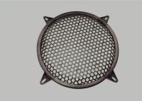 China Round Type Waffle Speaker Grill Mesh , Metal Grill Mesh Size Customized for sale