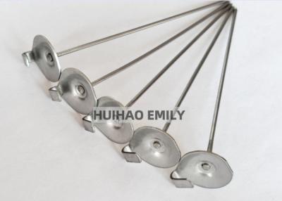 China Removable Blanket Insulation Anchor Pin Nails With Self Locking Washer for sale