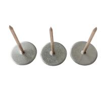 China 12Ga X 70 Mm Galvanized Steel Cup Head Welded Pins For HVAC Duct Insulation for sale