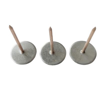 China 12Ga X 70 Mm Galvanized Steel Cup Head Welded Pins For HVAC Duct Insulation for sale