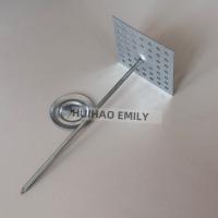 China Hvac System Hardware Accessories Insulation Pin Nails With Perforated Base for sale