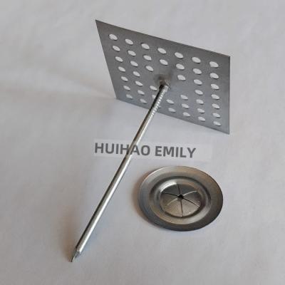 China 2-1/2 Inch Galvanized Steel Spindle Type Insulation Hangers For Soundproofing for sale