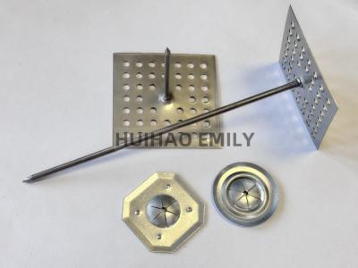 China 12Ga Stainless Steel Perforated Base Insulation Pins For HVAC System for sale