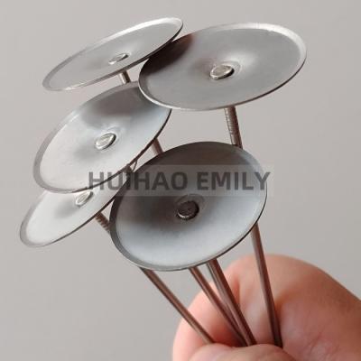 China 14Ga 316L Stainless Steel Insulation Quilting Pins For Reusable Jackets for sale