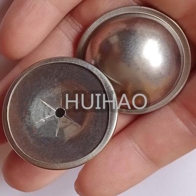 China 7/8 Inch Galvanized Steel Insulation Dome Cap For Fixing Insulation Pins for sale