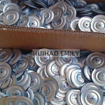 China Round Type self locking Washer For Fixing Insulation Hanger Pins for sale