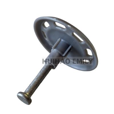 China 35mm Dia Powder Actuated Washered Pin For EPS Insulation Boards for sale