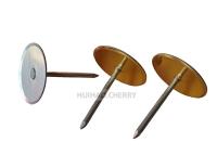 China Air Duct Fiberglass Insulation Cup Head Pins 12Gauge HVAC Duct Insulation Fasteners for sale