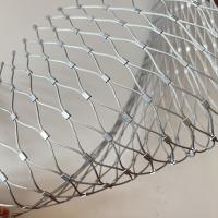 China Stainless Steel Wire rope Mesh Used For Stair Balustrade for sale