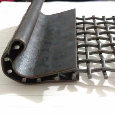 China Hook Type Steel Wire Mesh For Quarry Screen for sale
