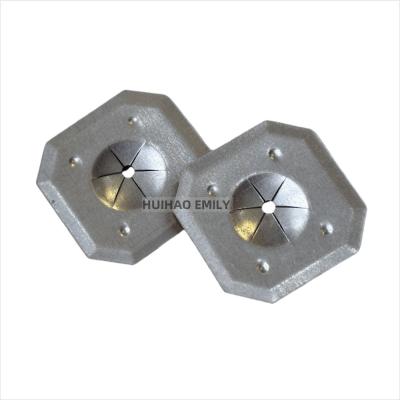 China 32mm Galvanzied Steel Square Self Locking Washer Fix 2.7mm Insulation Pins for sale