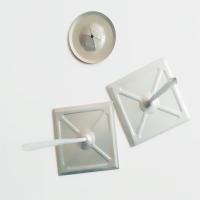 China 3mm Diameter Metal Insulation Stick Pins With Self Adhesive Base For Hvac System for sale