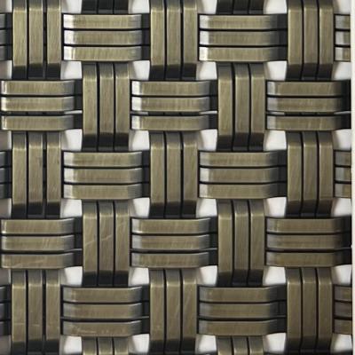 China Bronze Decorative Wire Mesh For Cabinet for sale