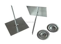 China Galvanized Steel Self Adhesive Insulation Pins For Insulation Attachment for sale