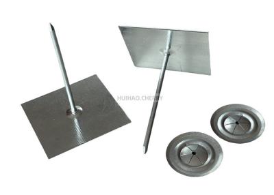 China Galvanized Steel Self Adhesive Insulation Pins For Insulation Attachment for sale