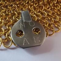 China 22mm Stainless Steel Lacing Hook For Reusable Insulation Blankets for sale