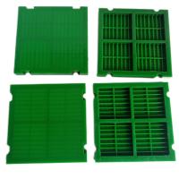 China Pu Dewatering Vibrating Screen For Mining Screening for sale