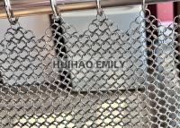 China Stainless Steel Architectural Metal Mesh Drapery for Room Dividers for sale