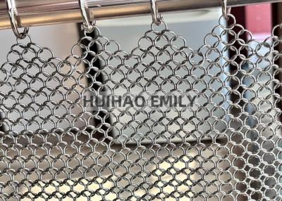 China Stainless Steel Architectural Metal Mesh Drapery for Room Dividers for sale