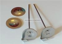 China Stainless Steel 304 Round Head Lacing Anchors 14 Gauge for Valve Insulation Covers for sale
