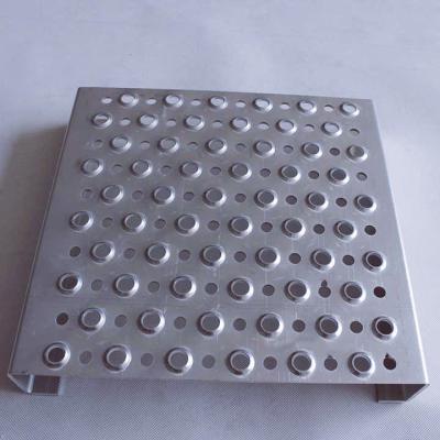 China Galvanized Safety Grating Plank 182-356mm Width Industrial Flooring for sale