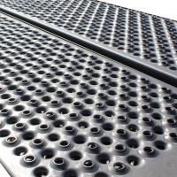 China Q235 Carbon Steel Perforated Grip Strut Grating 2MM-3MM for sale