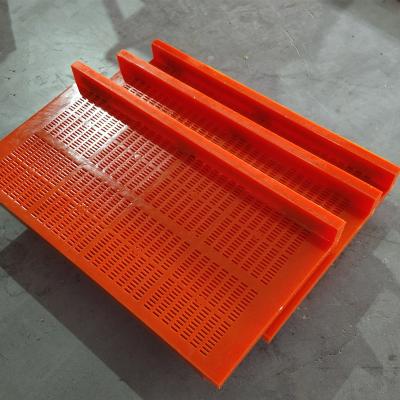 China Polyurethane Self Cleaning Dewatering Screen Mesh 30-40mm Thickness for sale