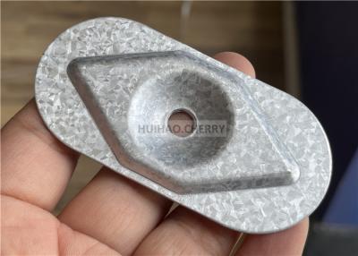 China Galvalume Steel Metal Seam Plate 82x40mm Roofing Fastener for sale