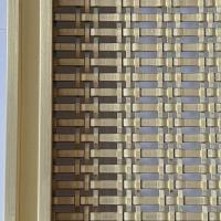 China Antique Plated Stainless Steel Architectural Wire Mesh For Cabinet Window for sale