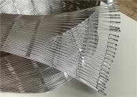 China 1.5mm flexible stainless steel cable mesh 316 Grade Used For public balustrades for sale
