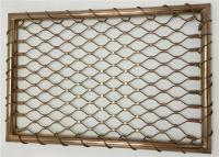 China Flexible & Durable Stainless Steel Cable Mesh Fence For Railing Infill Net for sale