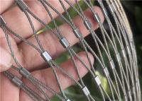China 2.5mm Stainless Steel Ferrule Rope Mesh Strong And Flexible For Building Facade Green Wall for sale