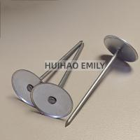 China Galvanzied Steel Duct Liner Cup Head Weld Pins With Capacitor Discharge Welder for sale