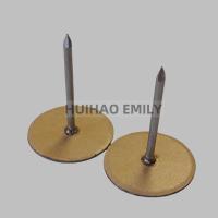China 2.7mm Cupped Head Stud Welding Insulation Pins To Fasten Fiberglass Duct Wrap for sale